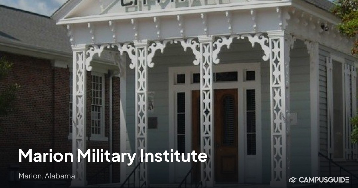 Marion Military Institute: 62.7% Acceptance Rate
